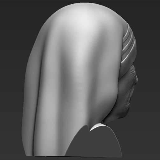 Download STL file Mother Teresa bust 3D printing ready stl obj formats • 3D printing model ・ Cults
