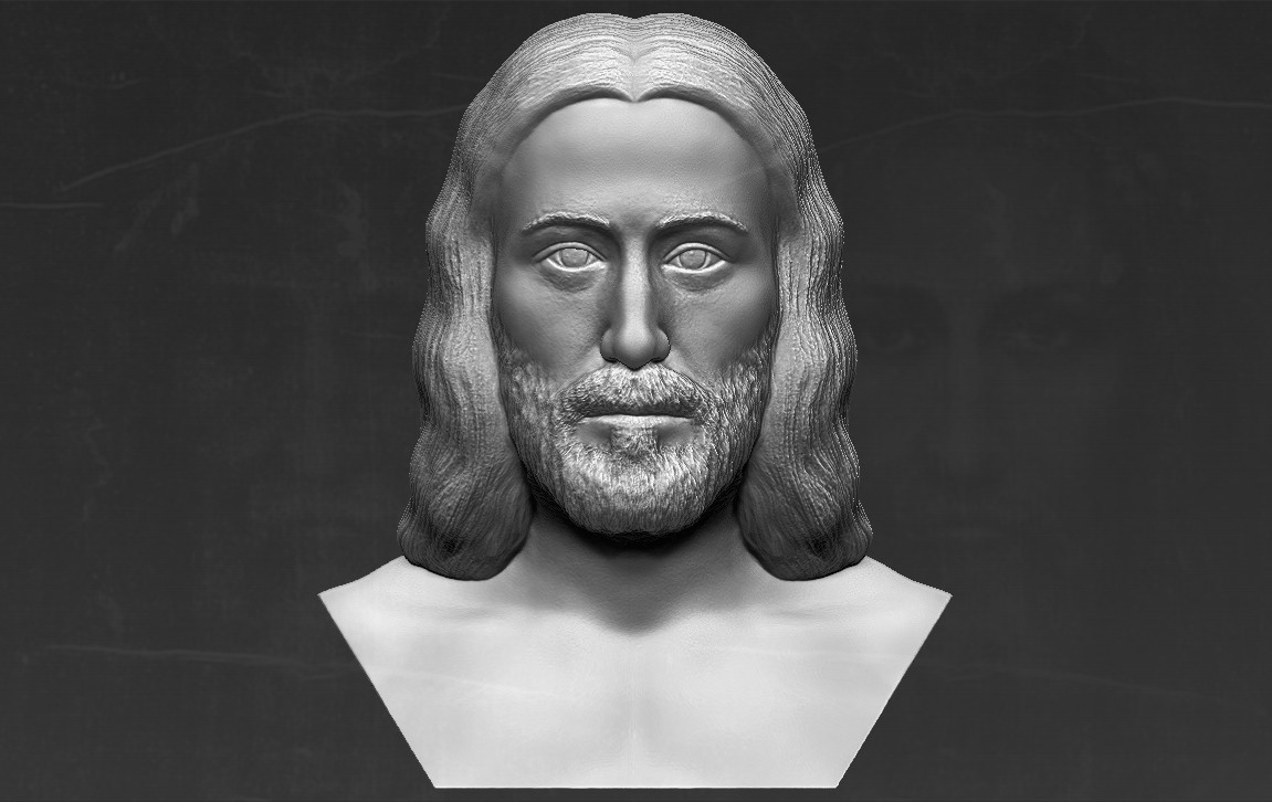 3D-Datei Jesus-Rekonstruktion auf Basis des Turiner Grabtuches 3D-Druck ...