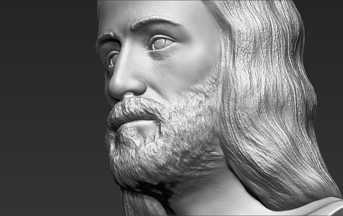 3D-Datei Jesus-Rekonstruktion auf Basis des Turiner Grabtuches 3D-Druck ...