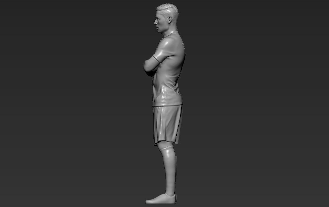 Download STL file Cristiano Ronaldo Portugal 3D printing ready stl obj ...