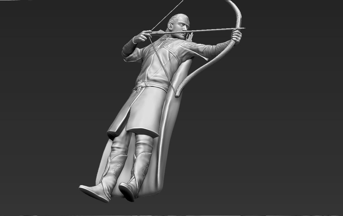 STL file Legolas The Lord of the Rings 3D printing ready stl obj 🧙‍♂️ ...