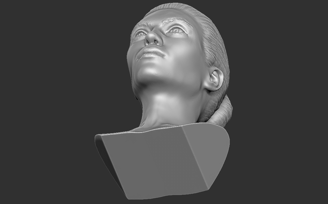 3D file Beautiful woman bust 3D printing ready TYPE 1 👩・3D printer ...