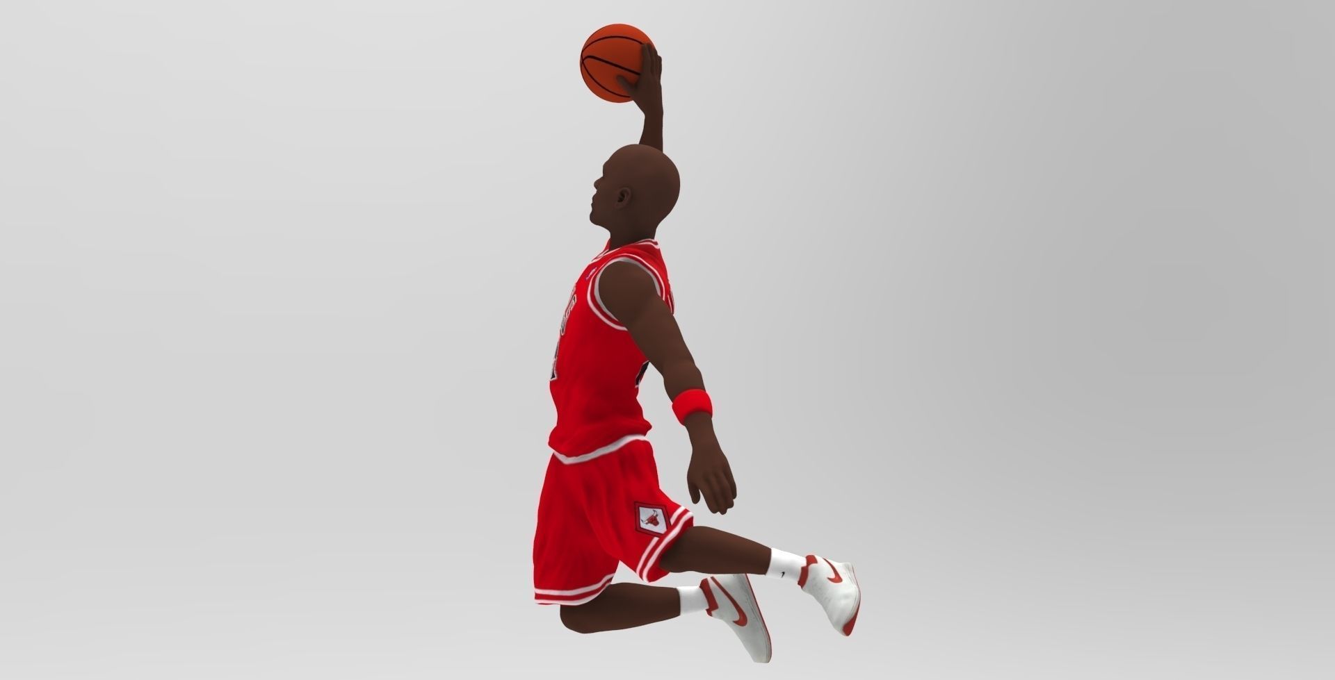 Download STL file Michael Jordan ready for full color 3D printing • 3D ...