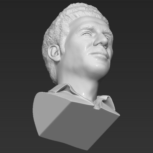 Download STL file Cosmo Kramer from Seinfeld bust 3D printing ready stl ...