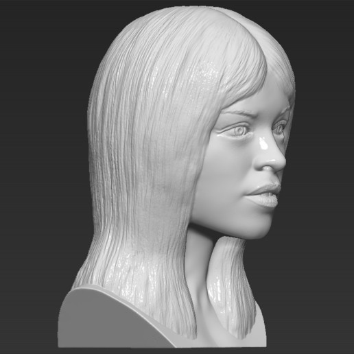 Download STL file Brigitte Bardot bust 3D printing ready stl obj ...