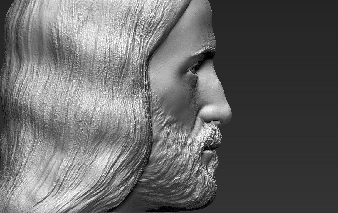 3D-Datei Jesus-Rekonstruktion auf Basis des Turiner Grabtuches 3D-Druck ...