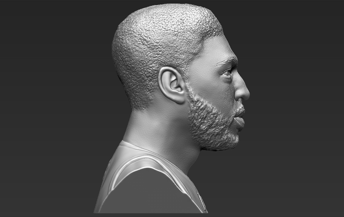Download STL file Anthony Davis bust 3D printing ready stl obj formats ...