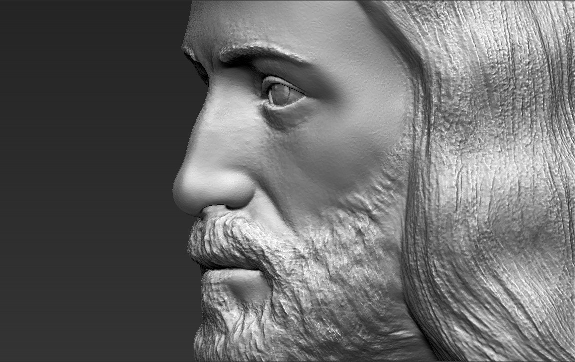 3D-Datei Jesus-Rekonstruktion auf Basis des Turiner Grabtuches 3D-Druck ...