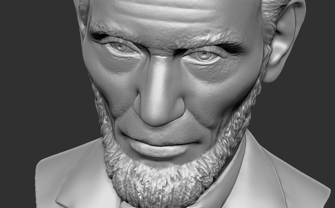 3D file Abraham Lincoln bust 3D printing ready stl obj formats・3D ...