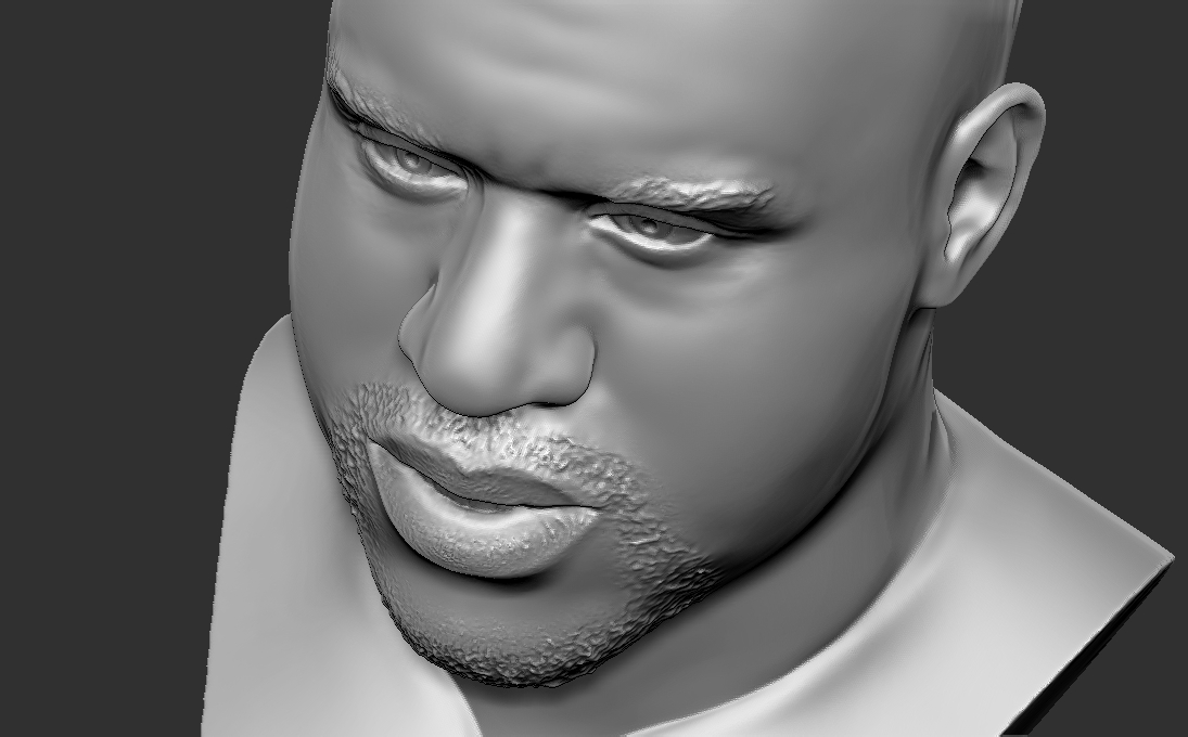 STL file Shaquille O'Neal bust for 3D printing 👤・3D printable model to ...