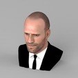 Download STL files Jason Statham bust ready for full color 3D printing ...