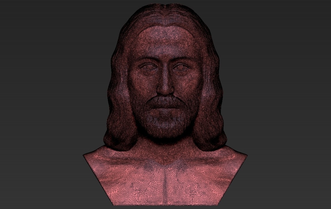 3D-Datei Jesus-Rekonstruktion auf Basis des Turiner Grabtuches 3D-Druck ...