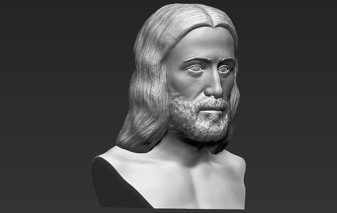 3D-Datei Jesus-Rekonstruktion auf Basis des Turiner Grabtuches 3D-Druck ...