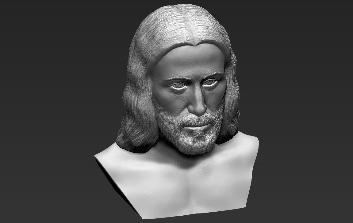 3D-Datei Jesus-Rekonstruktion auf Basis des Turiner Grabtuches 3D-Druck ...