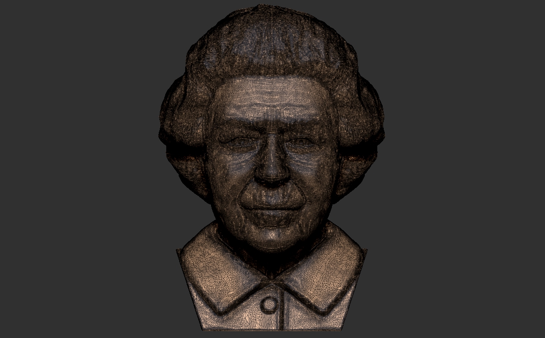 STL file Queen Elizabeth II bust 3D printing ready stl obj 👸・3D ...