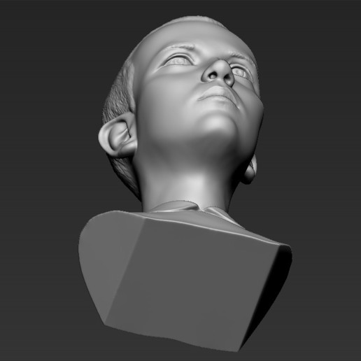 Download STL file Eleven Stranger Things bust 3D printing ready stl obj ...