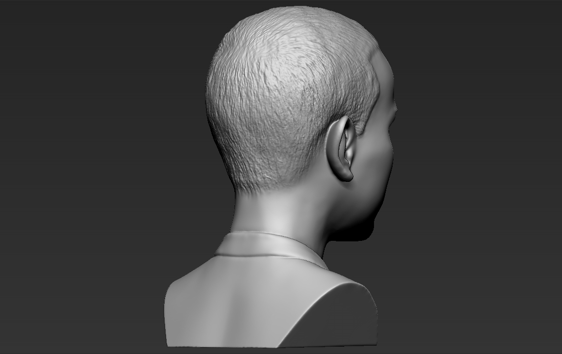 3D file Eleven Stranger Things bust 3D printing ready stl obj formats 👤 ...