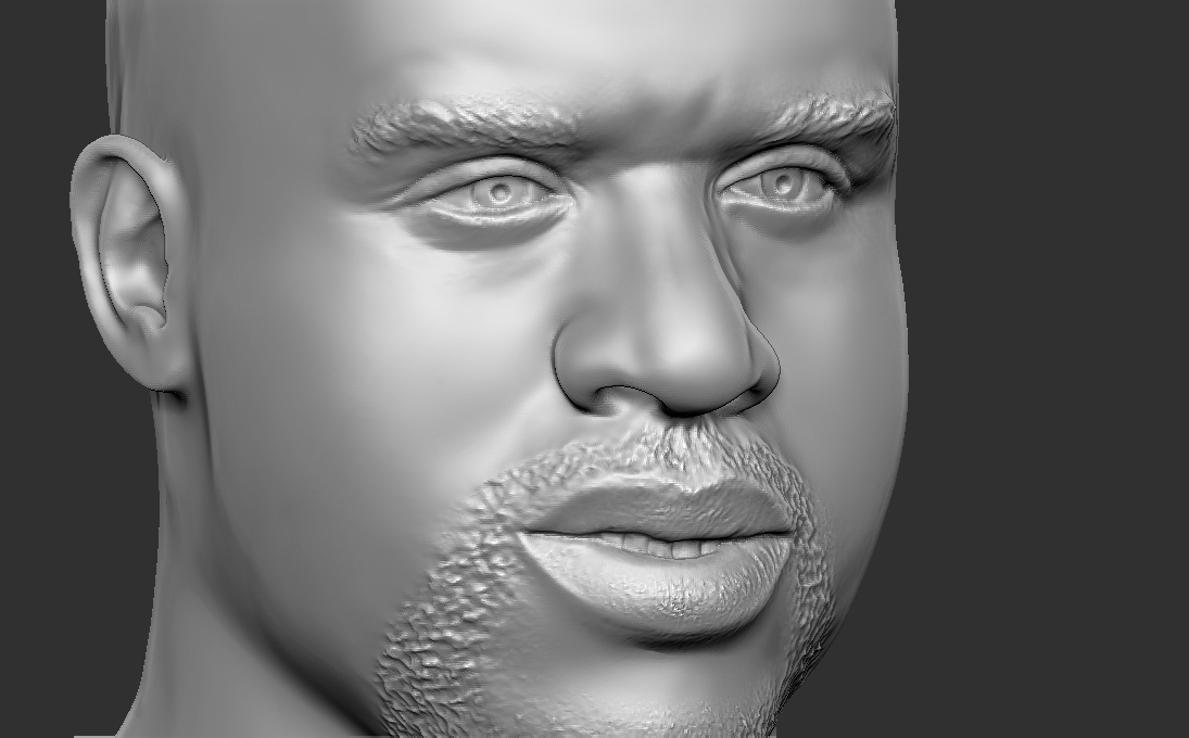 STL file Shaquille O'Neal bust for 3D printing 👤・3D printable model to ...