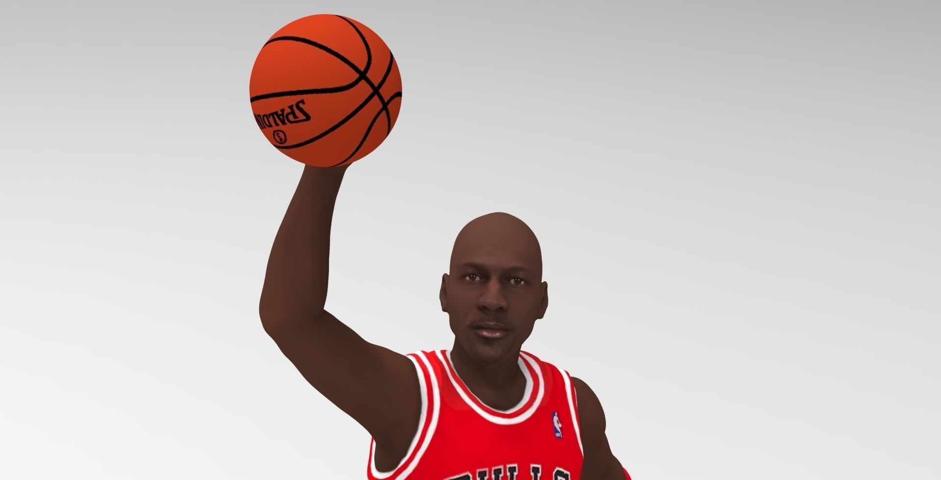 Download STL file Michael Jordan ready for full color 3D printing • 3D ...