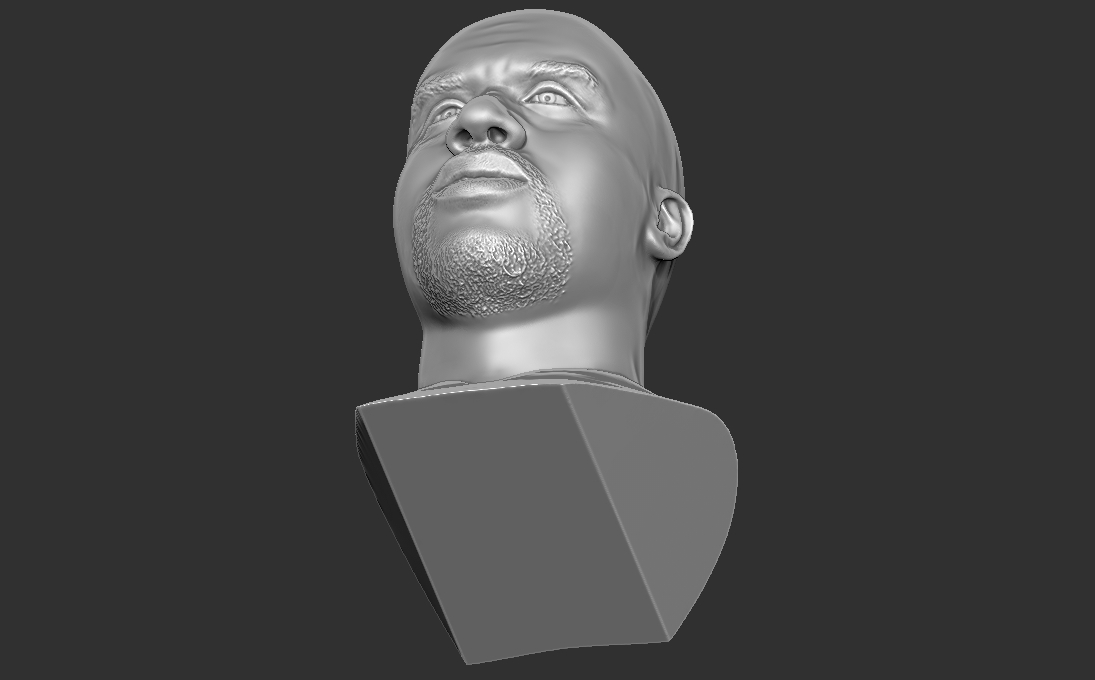 STL file Shaquille O'Neal bust for 3D printing 👤・3D printable model to ...