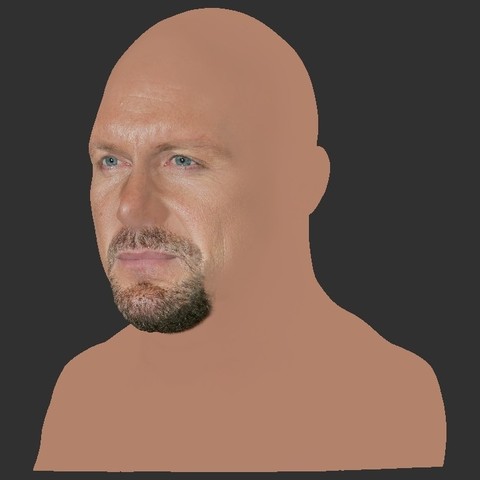 Download 3D printing templates Stone Cold Steve Austin bust ready for ...