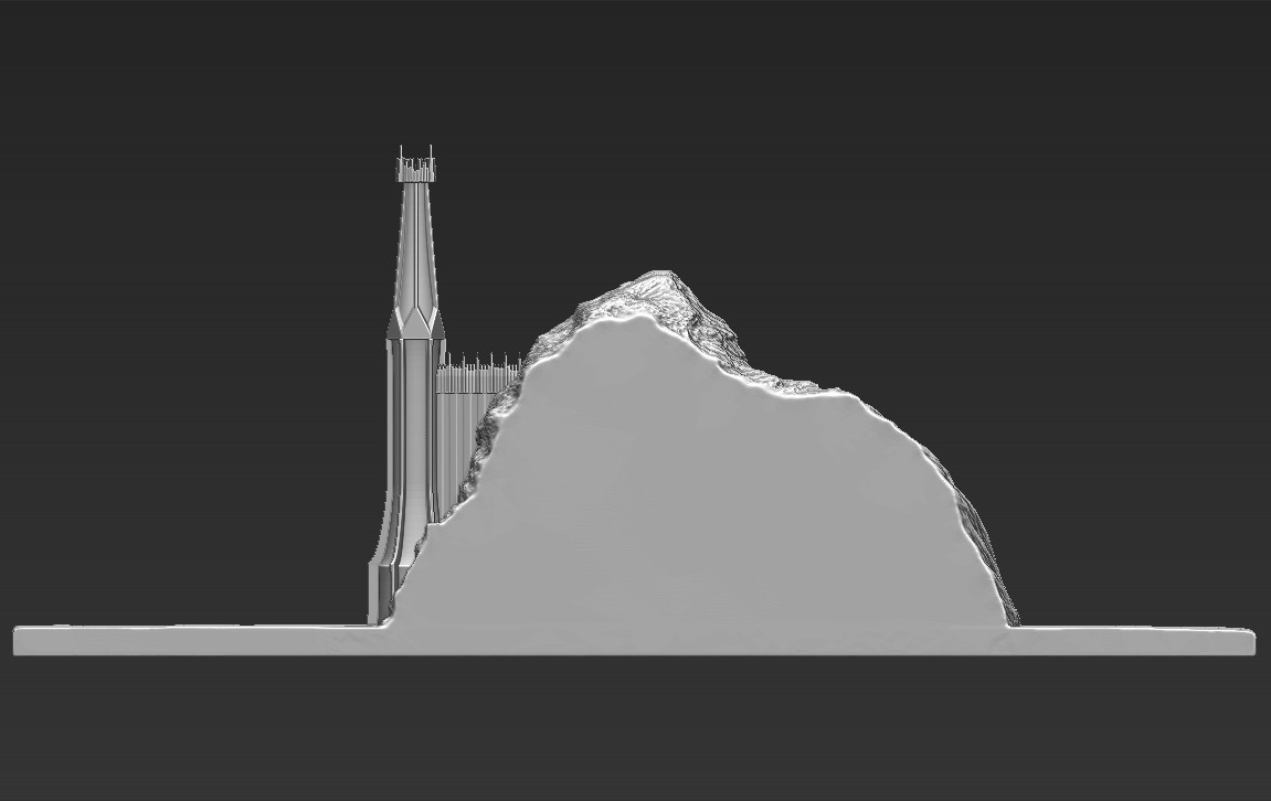 STL file The Black Gate of Mordor from The Lord of the Rings stl obj・3D ...