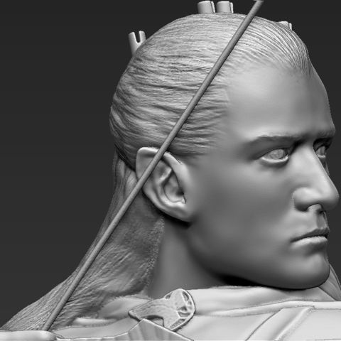 Download 3D printer designs Legolas The Lord of the Rings 3D printing ...