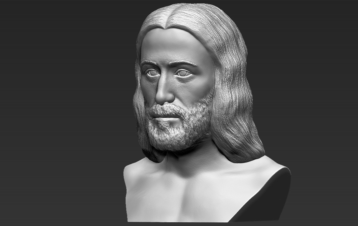 3D-Datei Jesus-Rekonstruktion auf Basis des Turiner Grabtuches 3D-Druck ...