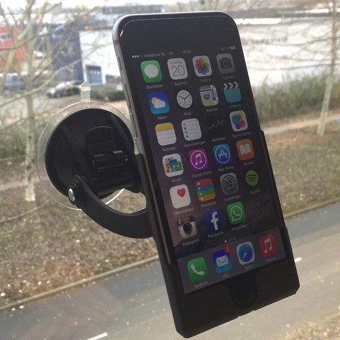 Download free 3D printing templates iGrip iPhone-6 mount ・ Cults
