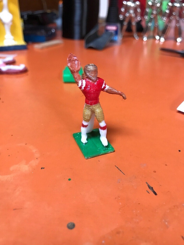Free STL file Electric football quarterback ⚡・3D printable design to ...
