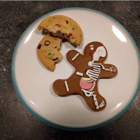 Download free 3D printer designs Gingerbread Man Anatomy ・ Cults