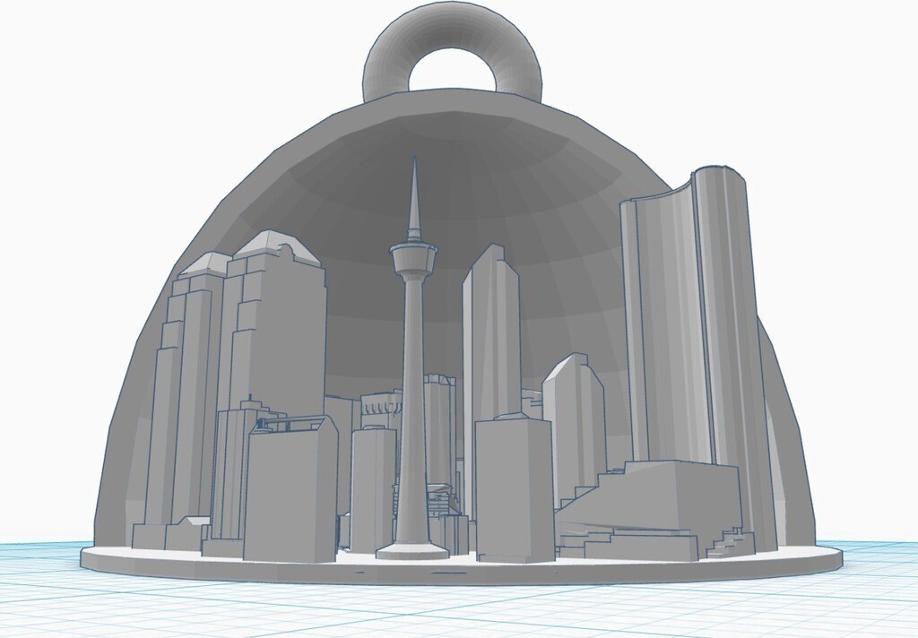 Free STL file City of Calgary Ornament・Design to download and 3D print ...