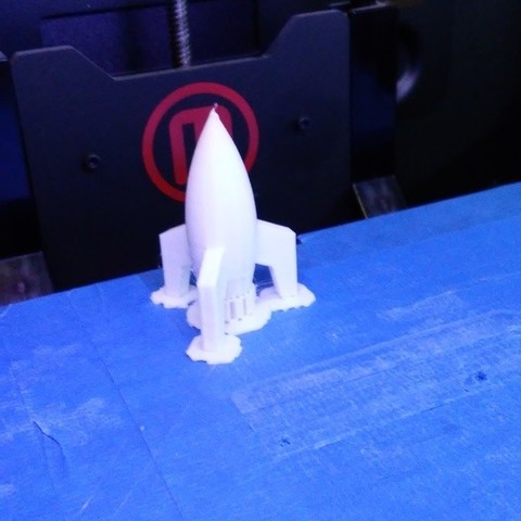 Download free STL file Rocket Ship • 3D printing template ・ Cults