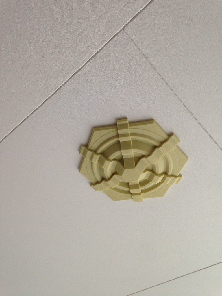 Free STL file Light cover - Ceiling decor・3D printing template to ...