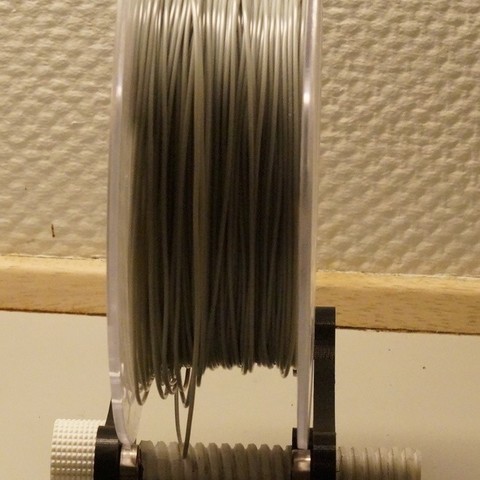 Download free 3D printer designs Filament Spool Holder - Bearings and ...