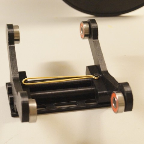 Download free STL file Sitting Spool mount w/Bearings and custom width ...