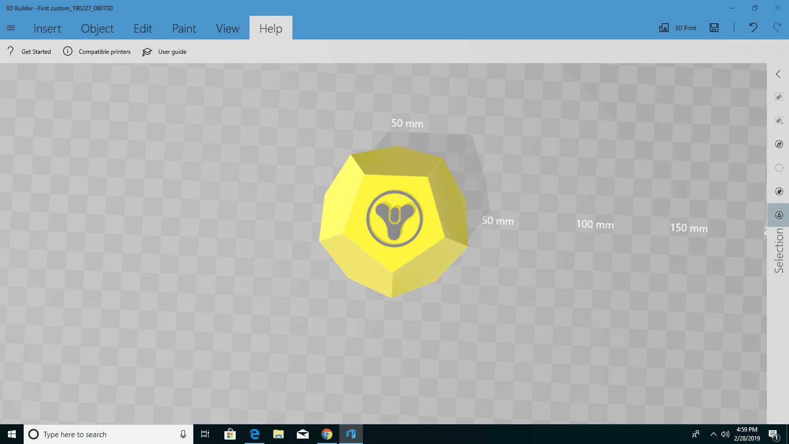 Free STL file Exotic engram simple 🎲・3D printer design to download・Cults