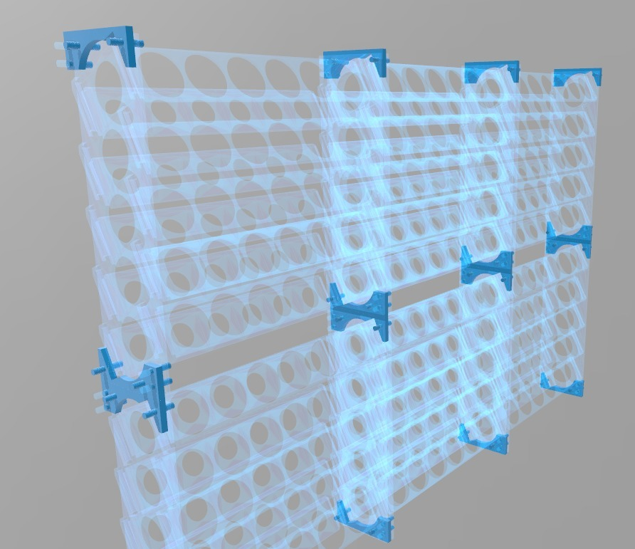 Free 3D file Remix of Modular Paint Rack Front and Back 🎨・3D printer ...