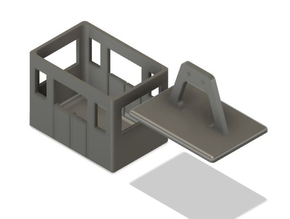 Free 3D file Miniature cable car for train・Object to download and to 3D ...