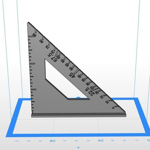 Download STL file Mini Speed Square • 3D printable model ・ Cults