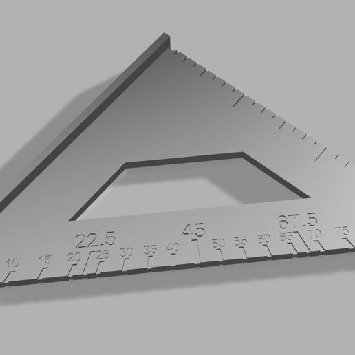 Download STL file Mini Speed Square • 3D printable model ・ Cults
