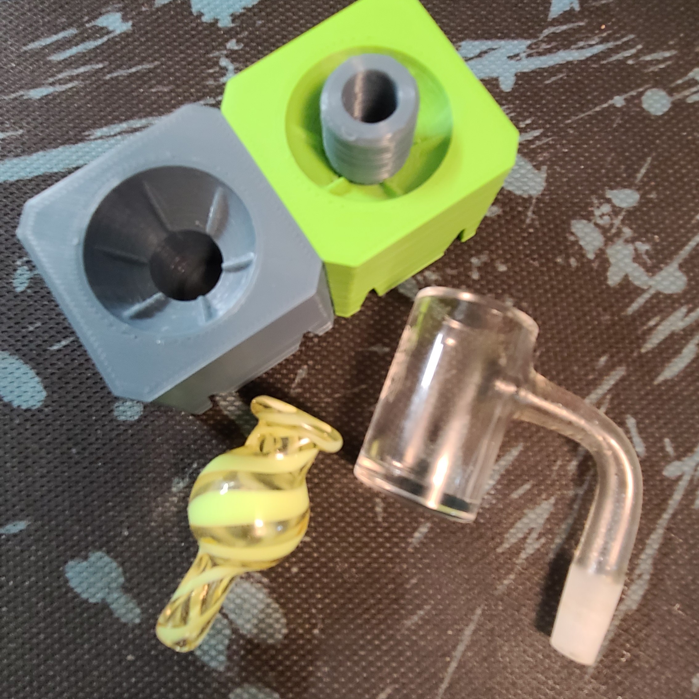 STL file Modular Dab Station 🚉・3D printing idea to download・Cults