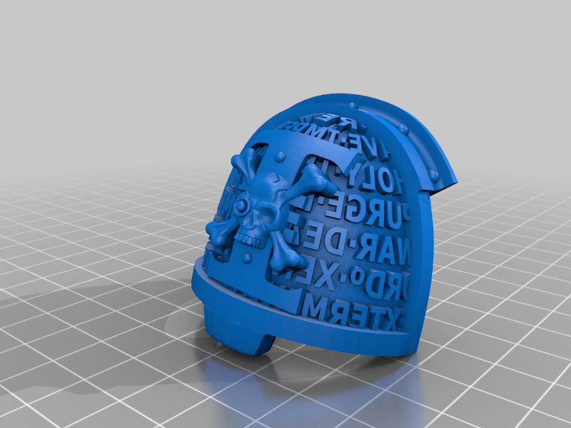 Free STL file SCAF - Space Chad Exterminator Edition 🛰・3D printer ...