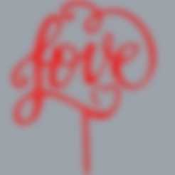 Download free STL file Cake topper • 3D print template ・ Cults