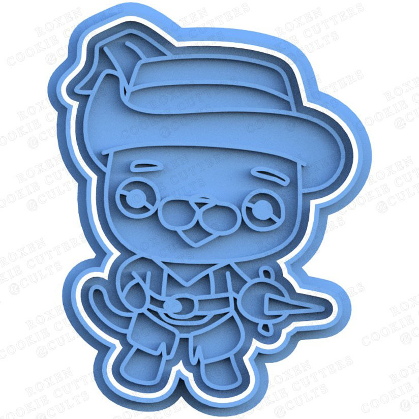 3D file Cute shrek cookie cutter set of 7 🍪・3D printer model to ...