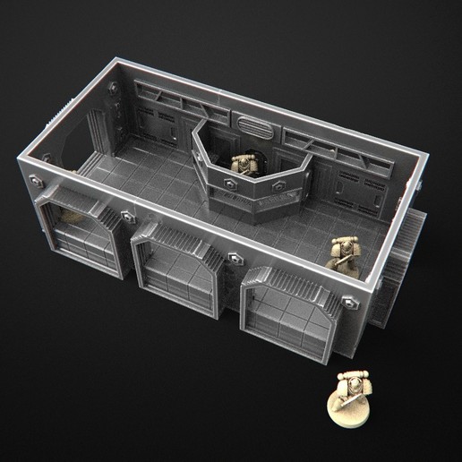 Download STL file Suburb cyberpunk set - Building • 3D print design ・ Cults