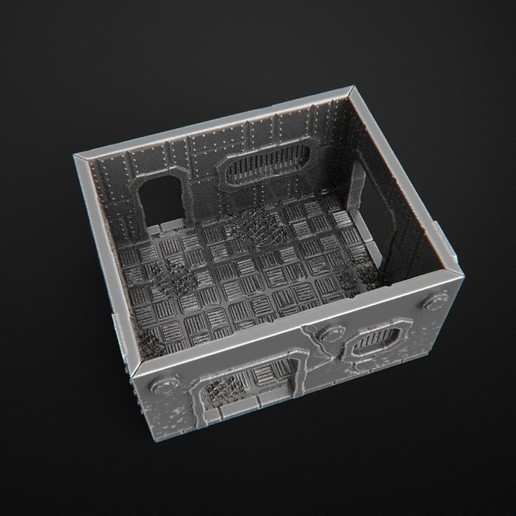 Download 3D printing designs Suburb cyberpunk set - Building ・ Cults