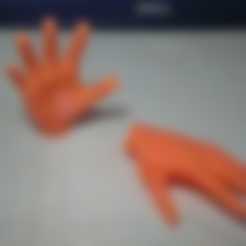Download free STL file Small hands and legs for fingers • 3D printing ...