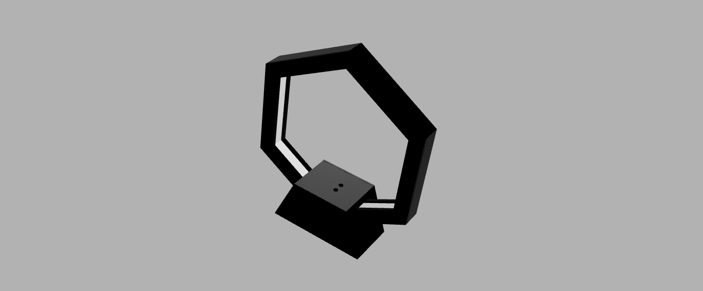 Free Stl File Honeycomb Led Lamp With Arduino And Ir Proximity Sensor・3d