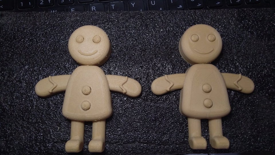 Free STL file Gingerbread Man・3D printable object to download・Cults